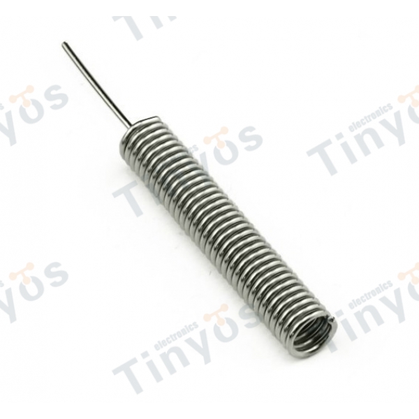 433MHz Silver Plated Spring Antenna