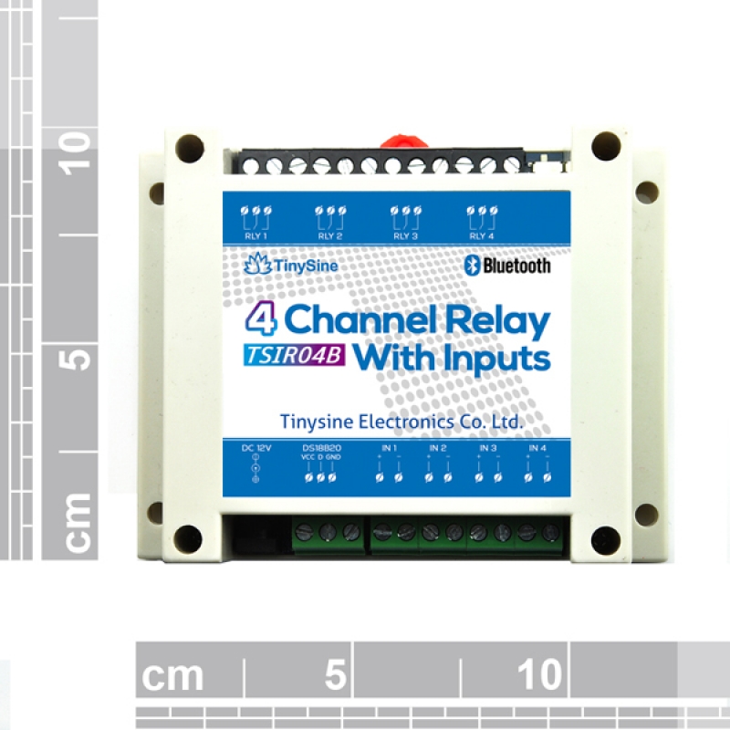 TSIR04B - 4 Channel Outputs ,4 optically Isolated Inputs Bluetooth ...