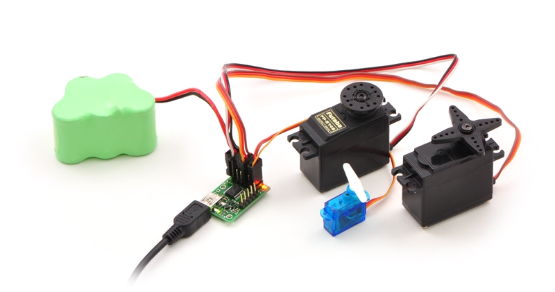 Micro Maestro 6-Channel USB Servo Controller