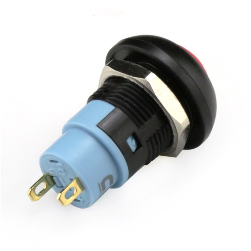 Waterproof Push Button - Panel Mount 12mm