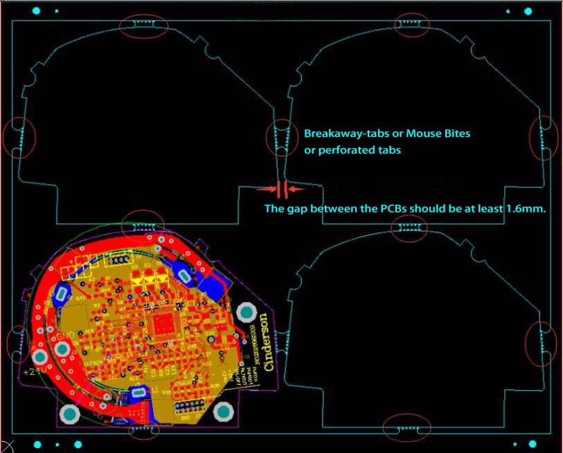 Panelization Guidelines For Odd-shaped PCB